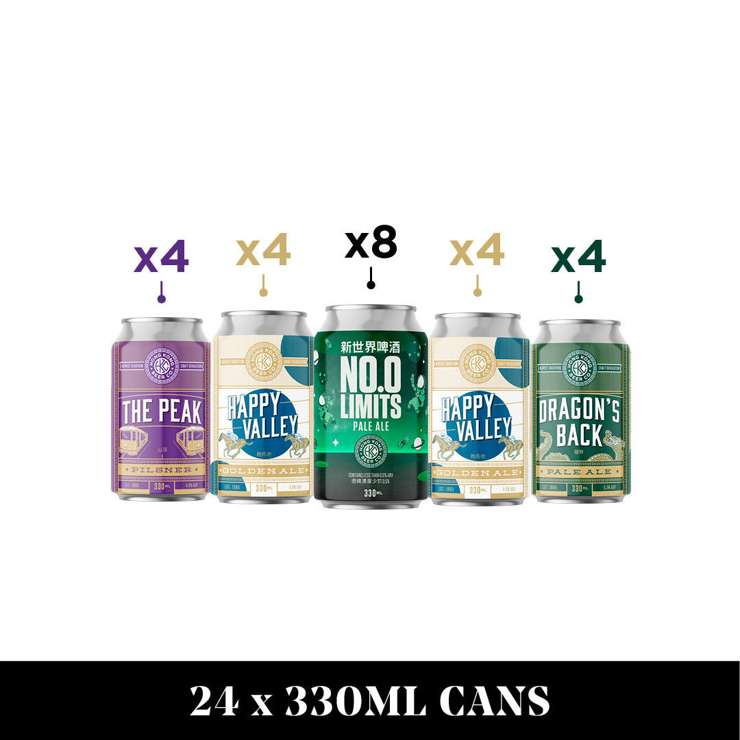 No Limits Sampler | Award-Winning Hong Kong Craft Beer – Hong Kong Beer Co